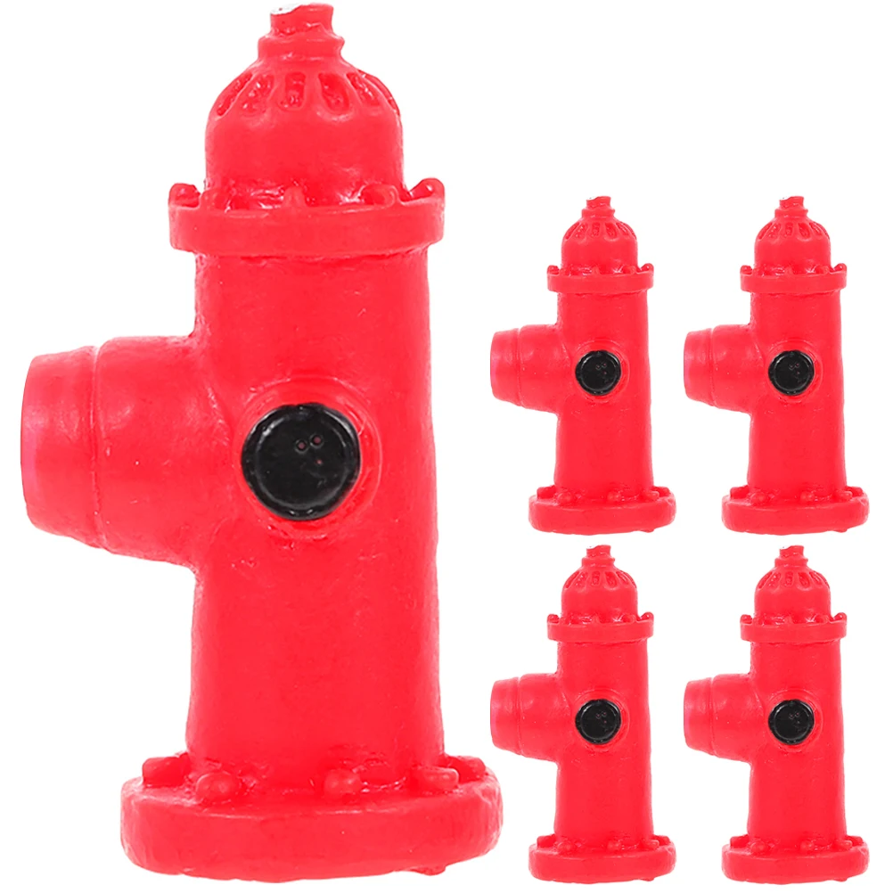5Pcs-Small-Fire-Hydrant-Signs-Micro-Landscaping-Fire-Hydrant-Models ...