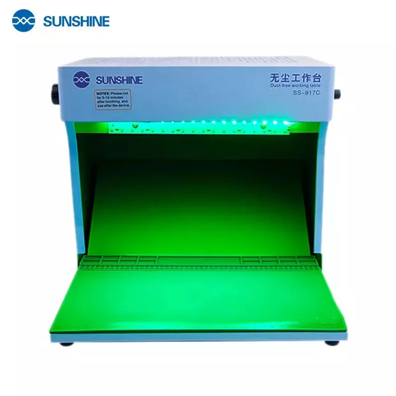 Sunshine-SS-917C-Portable-Clean-Room-Clean-Dust-Free-Workbench-Phone ...