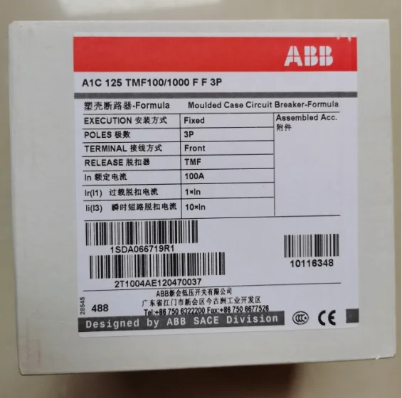 Original-ABB-Molded-Case-Circuit-Breaker-A1C125-TMF100-1000-FF-3P.jpg
