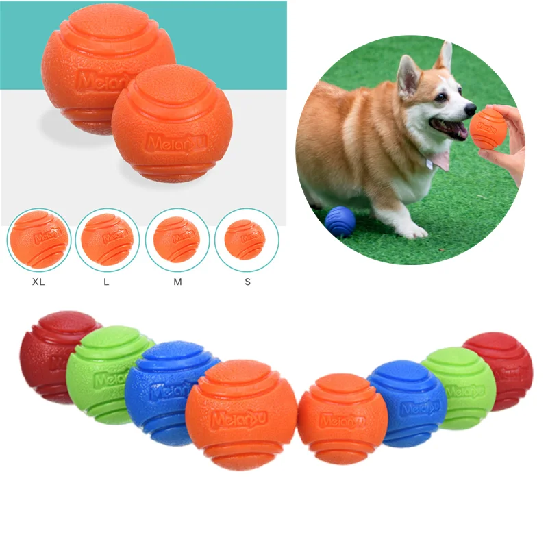 1PC-Pet-Dog-Ball-Bouncy-Rubber-Solid-Ball-Resistance-To-Dog-Chew-Toys ...