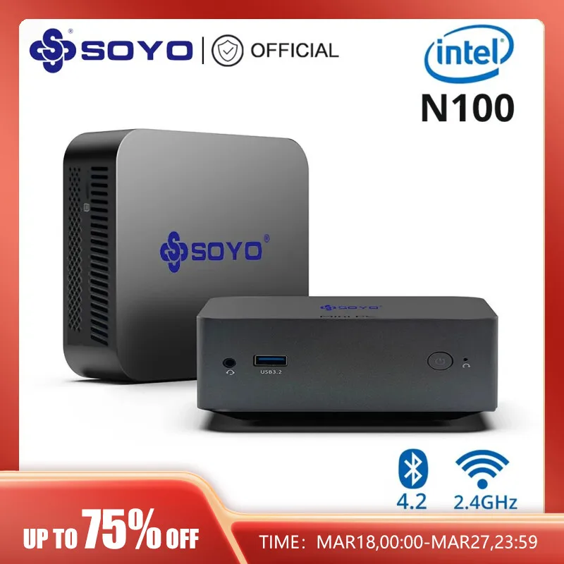 SOYO-Mini-PC-M2PLUS-8-16GB-de-RAM-256-512GBSSD-Intel-Celeron-N100 ...