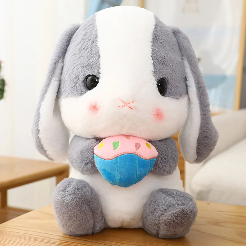 Soft Lovely Realistic Rabbit Plush Toy - Cool Gift House