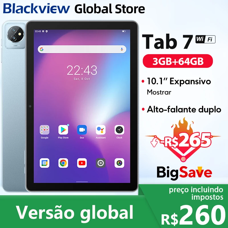 Blackview-tab-7-wifi-10-1-Polegada-tablet-hd-display-5gb-3-2-expandir ...