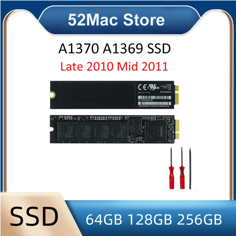 Laptop-A1370-A1369-SSD-64GB-128GB-256GB-for-Apple-Macbook-Air-11-13 ...