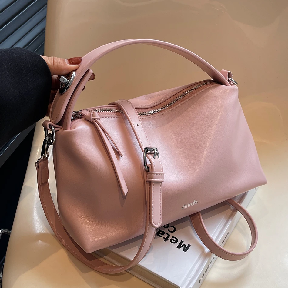 Soft-Leather-Women-s-Small-Totes-Bag-Solid-Color-Shoulder-Crossbody ...