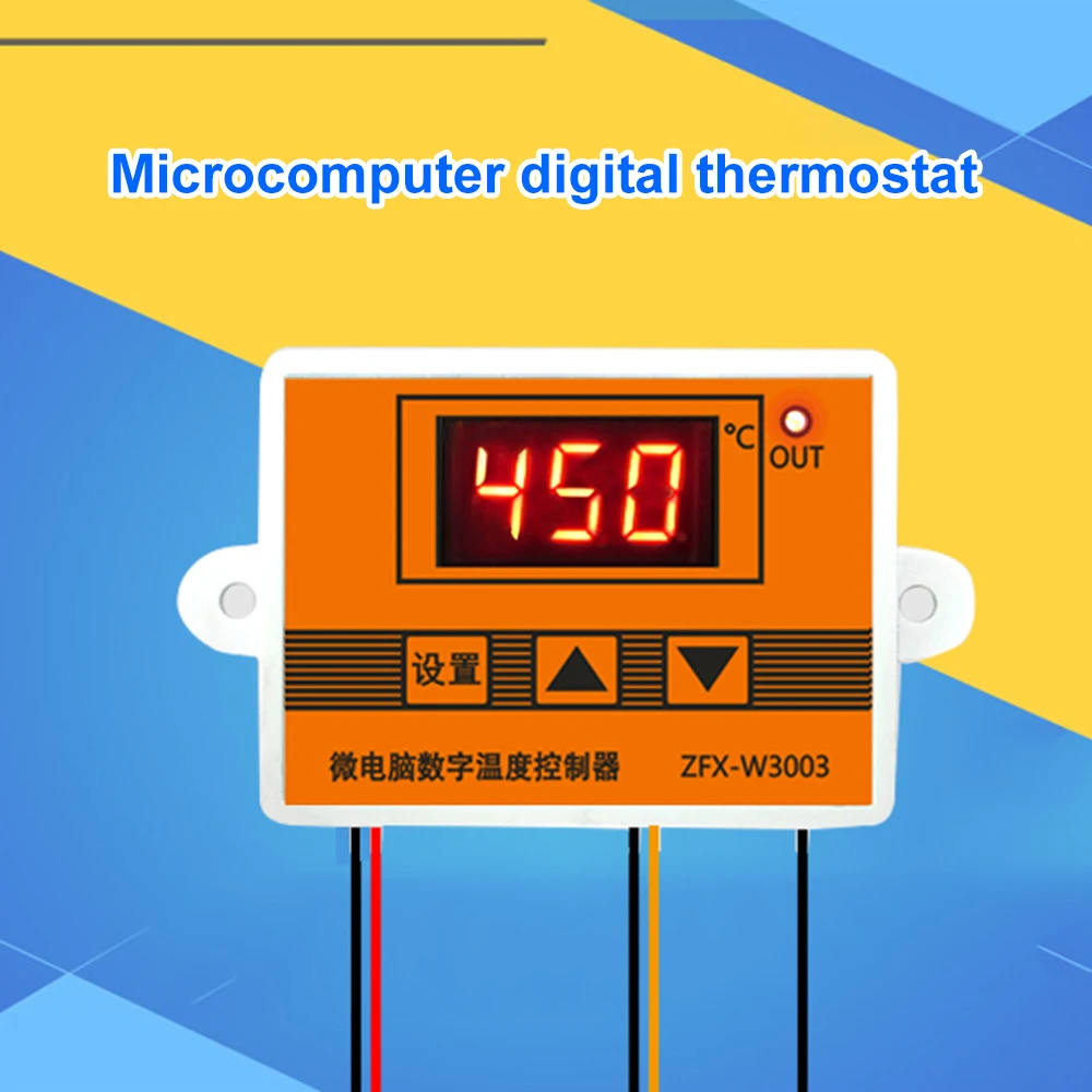 W3003-Micro-Temperature-Controller-Thermostat-Thermoregulator-Heating ...