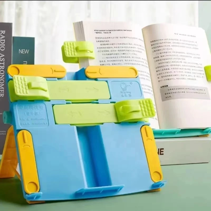 Plastic-Adjustable-Reading-Rest-Tablet-Home-Study-Room-Book-Holder ...