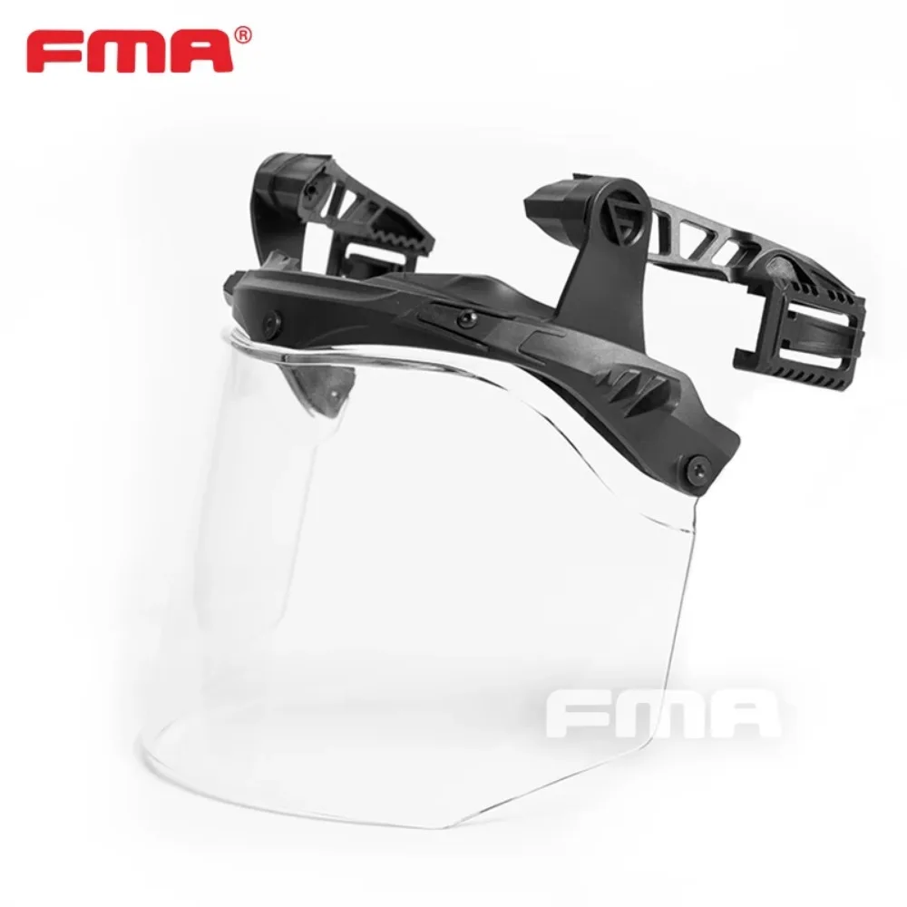 FMA TB1479 Tactical Face Shield Guard EX LTP 3.0 Helmet Rails Mounting ...