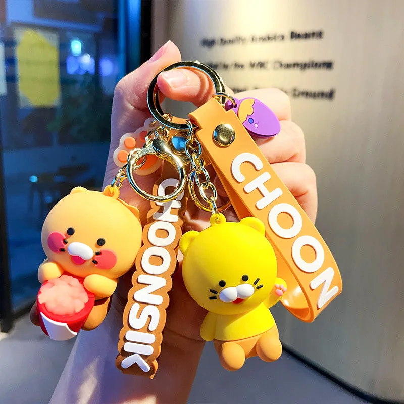 Faddish-Cartoon-Choonsik-Keychain-Kawaii-Korean-Anime-Popcorn-Doll-PVC ...