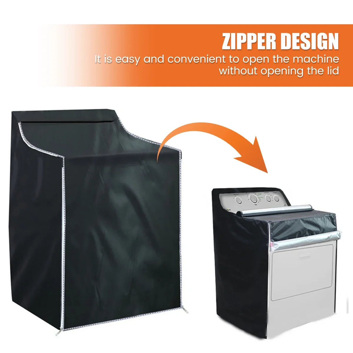 Washing-Machine-Cover-Oxford-Cloth-Waterproof-Washer-and-Dryer-Covers ...
