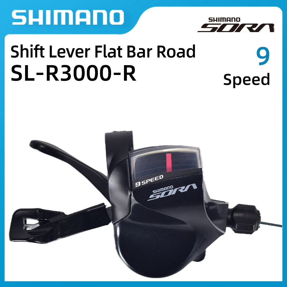 SHIMANO-SORA-R3000-Right-Shift-Lever-Flat-Bar-Road-9-speed-SL-R3000 ...