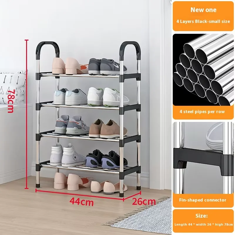 Multi-Function Storage Shoe Cabinet 4-8 Layer Simple Shoe Rack Multi ...