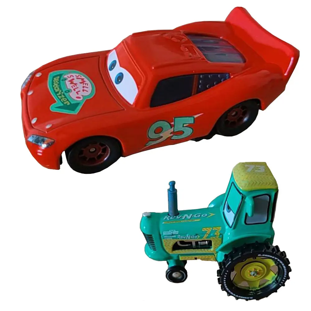 Disney-Pixar-Cars-2-3-Smell-Swell-McQueen-tractor-Sheriff-Ramirez-Mater ...