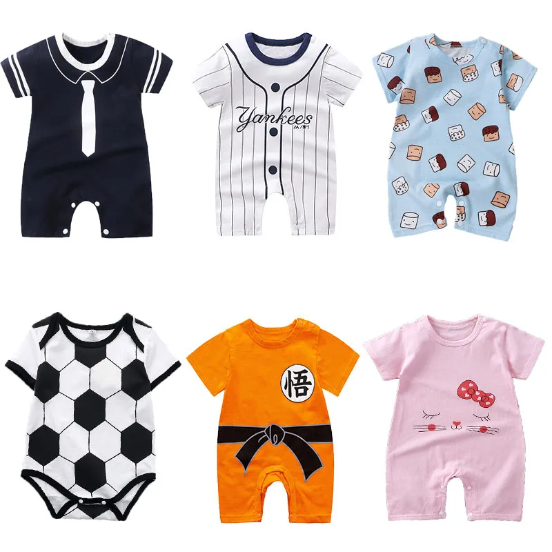 Summer-Bebe-romper-baby-girl-and-boy-clothes-0-to-12-months-Babies ...