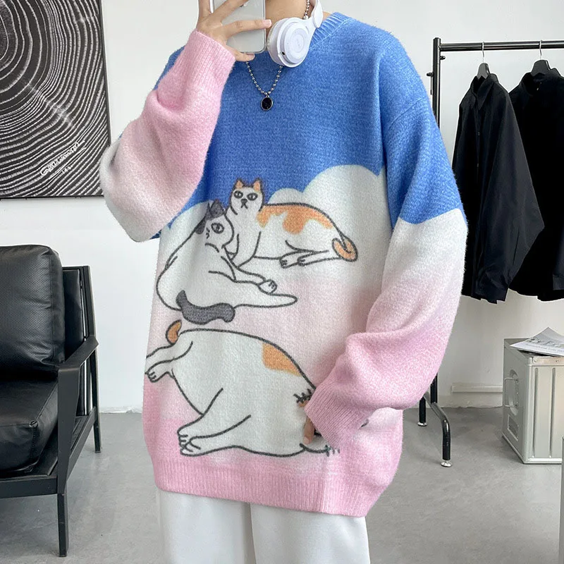 Cute Cat Sweaters For Women