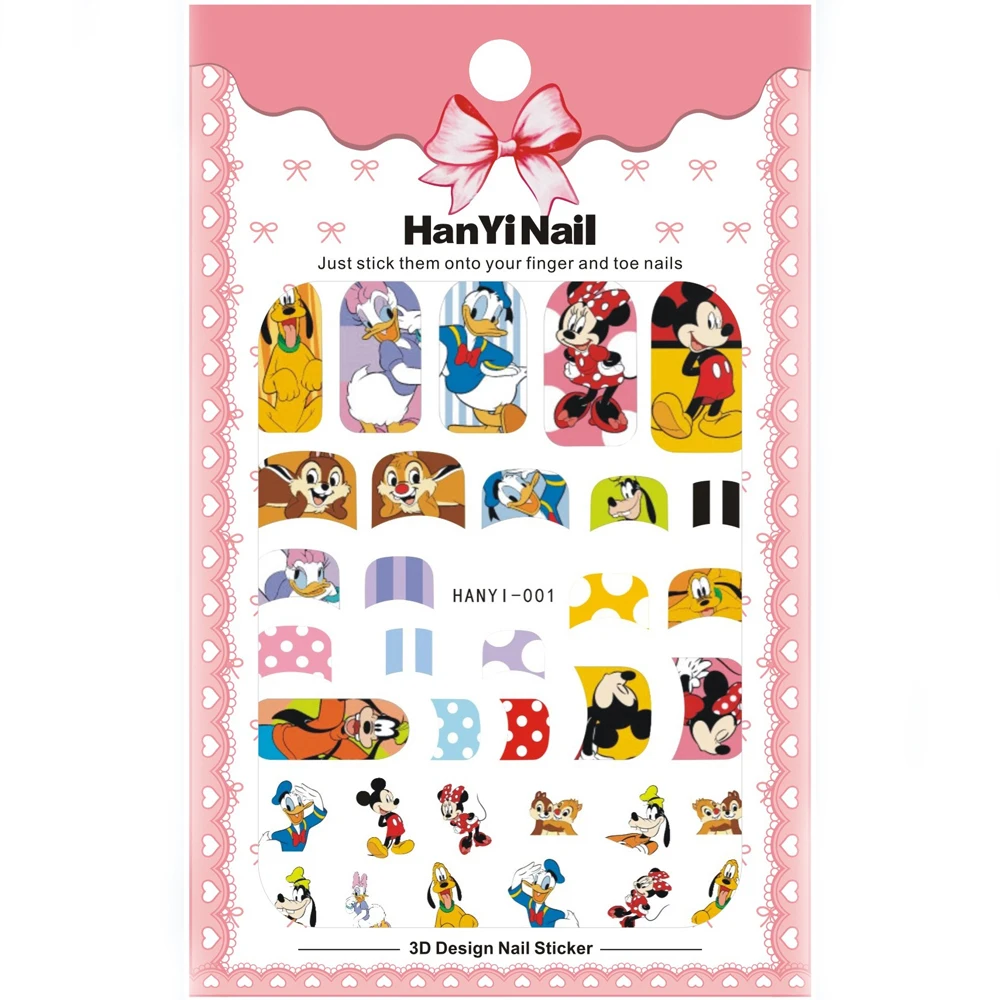 Disney Toe Nail Art