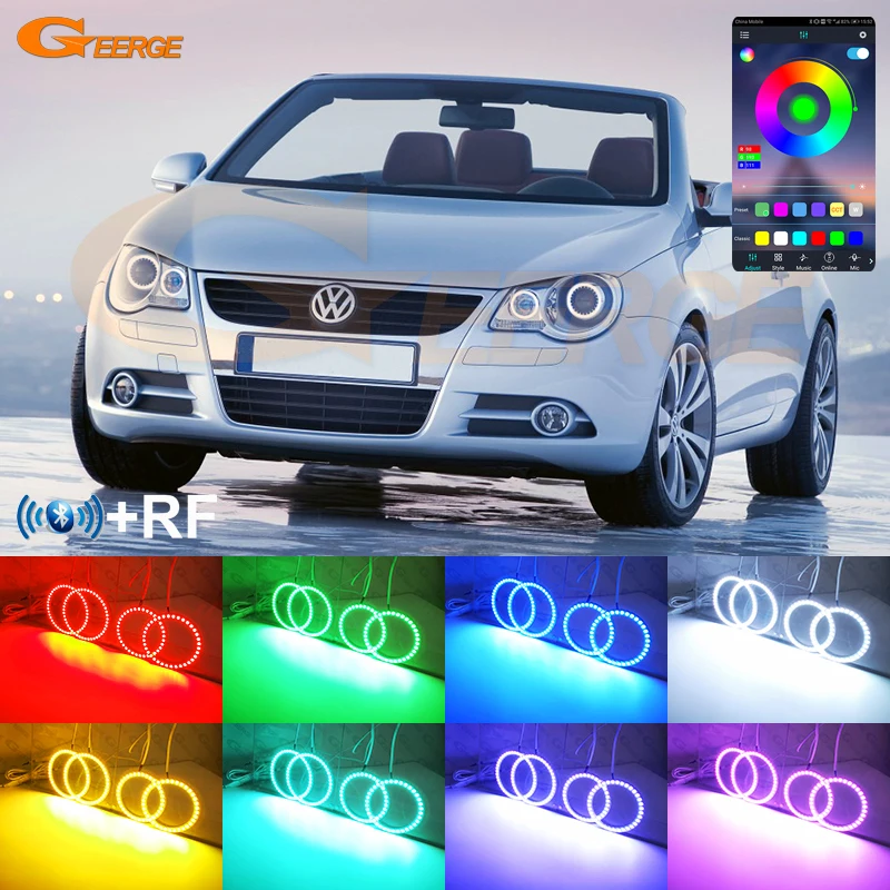 For VOLKSWAGEN VW EOS 1F 2006 - 2011 Bluetooth App RF Remote Ultra ...