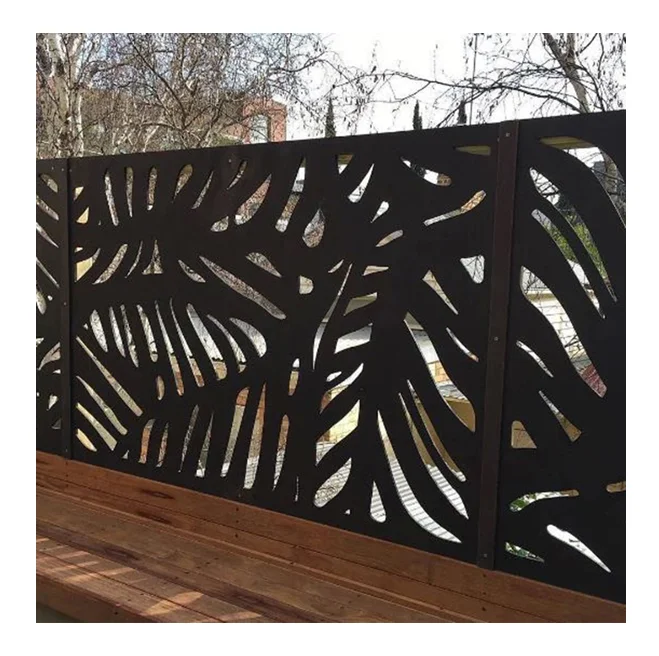 Custom-Laser-Cut-Metal-Decorative-Outdoor-Screening-Decorative-Fence ...