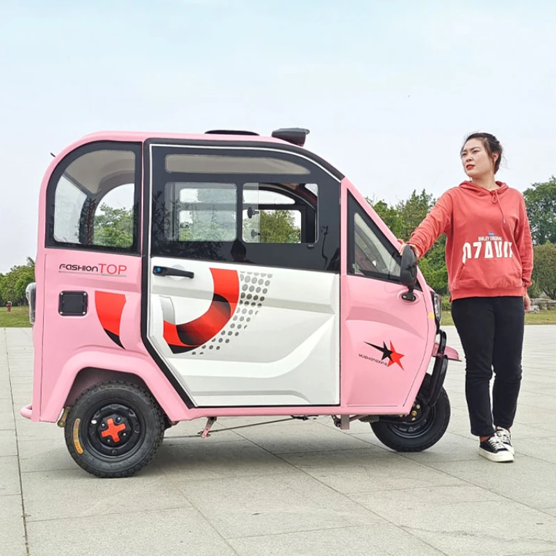 enclosed-electric-tricycle-with-shed-for-home-transportation-of ...