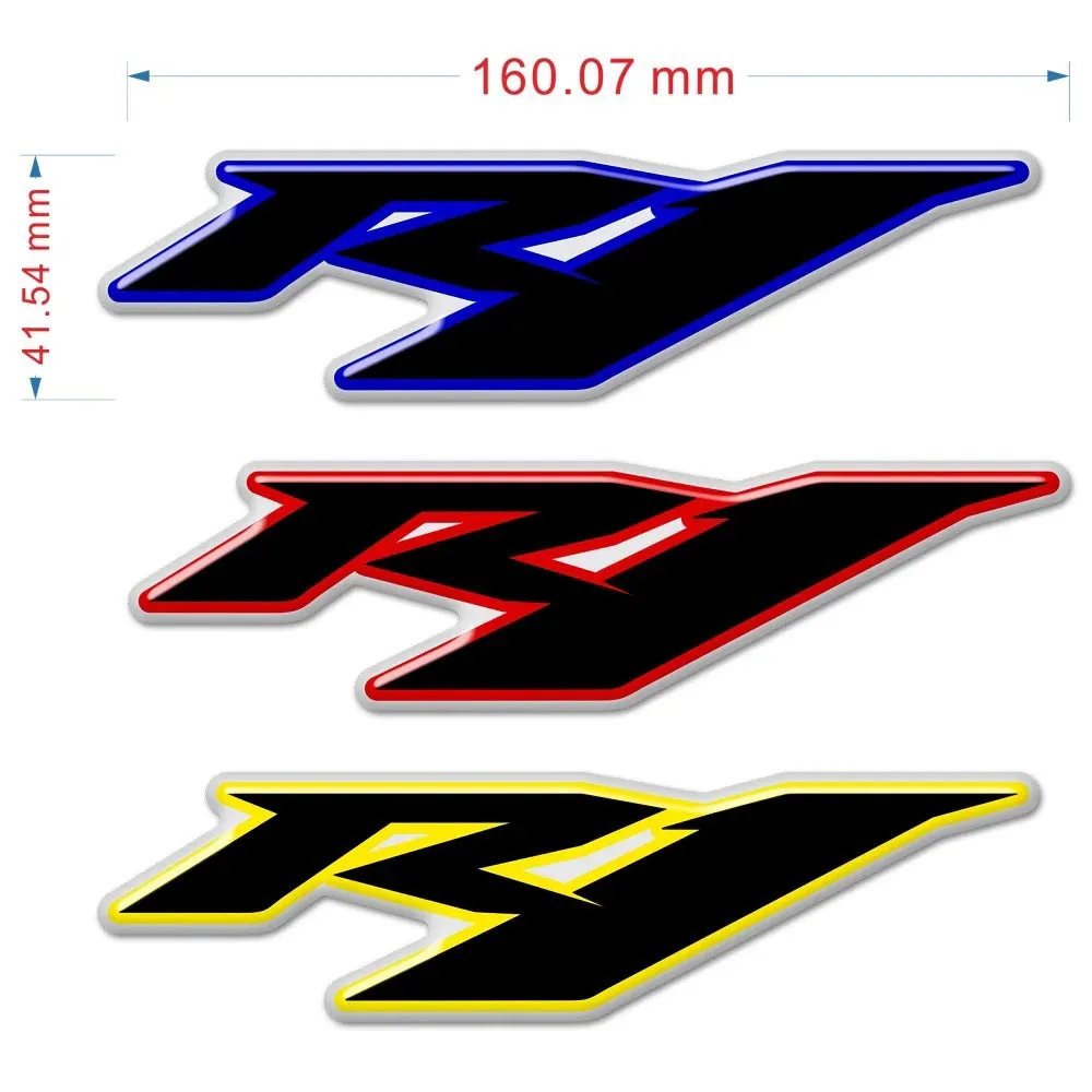 For-Yamaha-R1-YZF-R1-YZF-1000-Motorcycle-Stickers-3D-Decals-Badge-Label ...