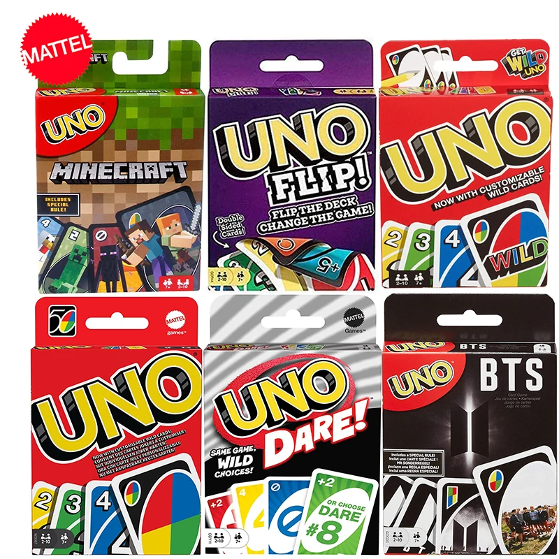 Original Party Games Uno All Series Carton Collaboration Card Classic ...