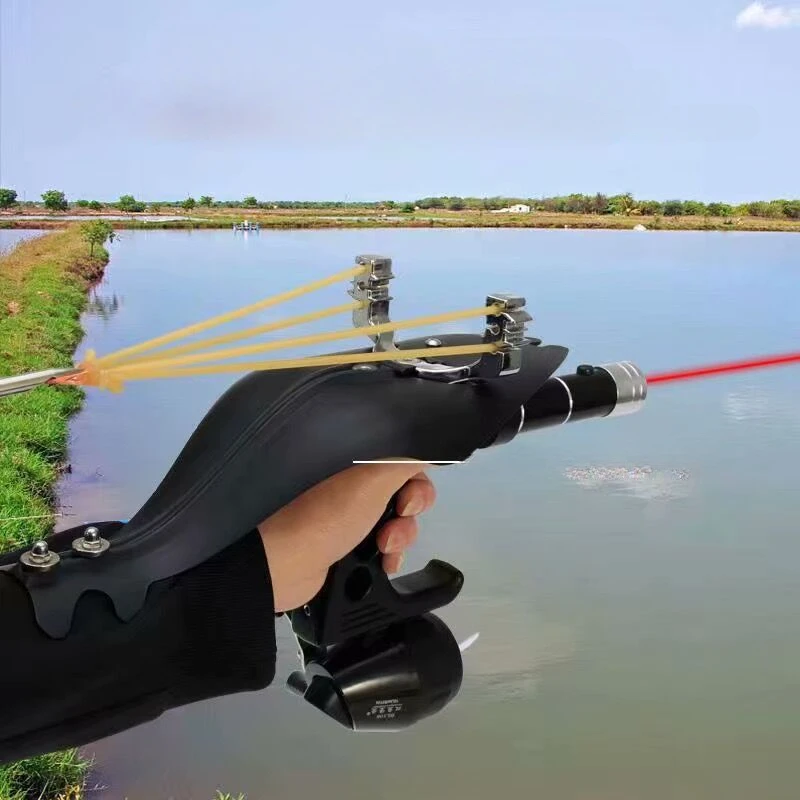 Powerful-Slingshot-Outdoor-Hunting-Shoot-Fish-Accessories-Catapult-with ...