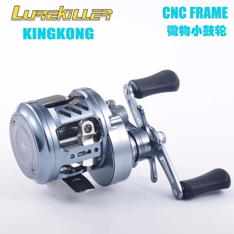 Lurekiller-Micro-Overhead-Baitcasting-Reel-Trout-Reel-CNC-body-Shallow ...