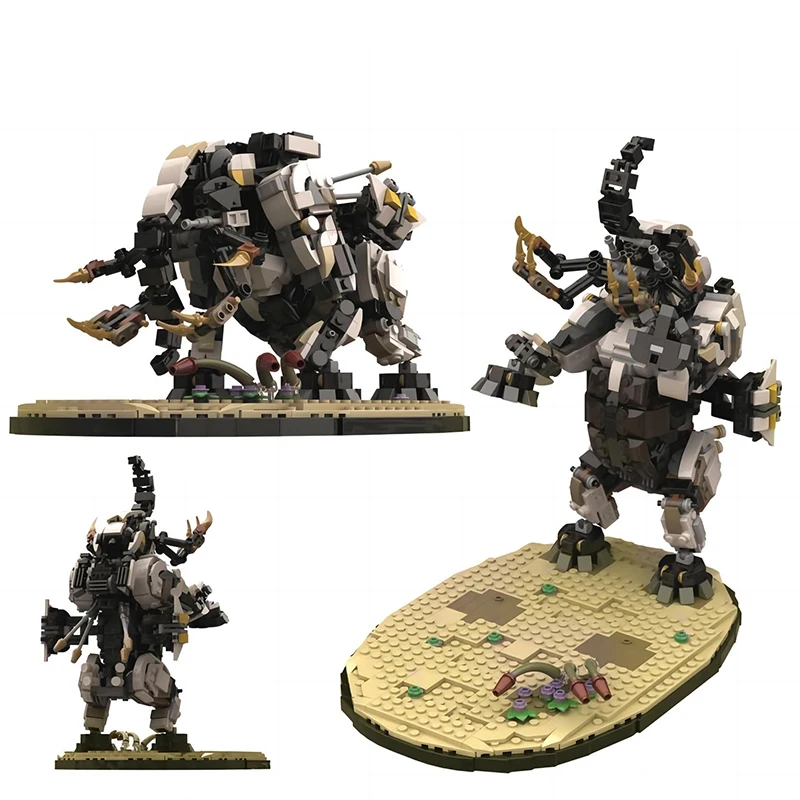 Horizon Tremortusk Monster Building Blocks Kit, West Thunder Zero Tooth ...