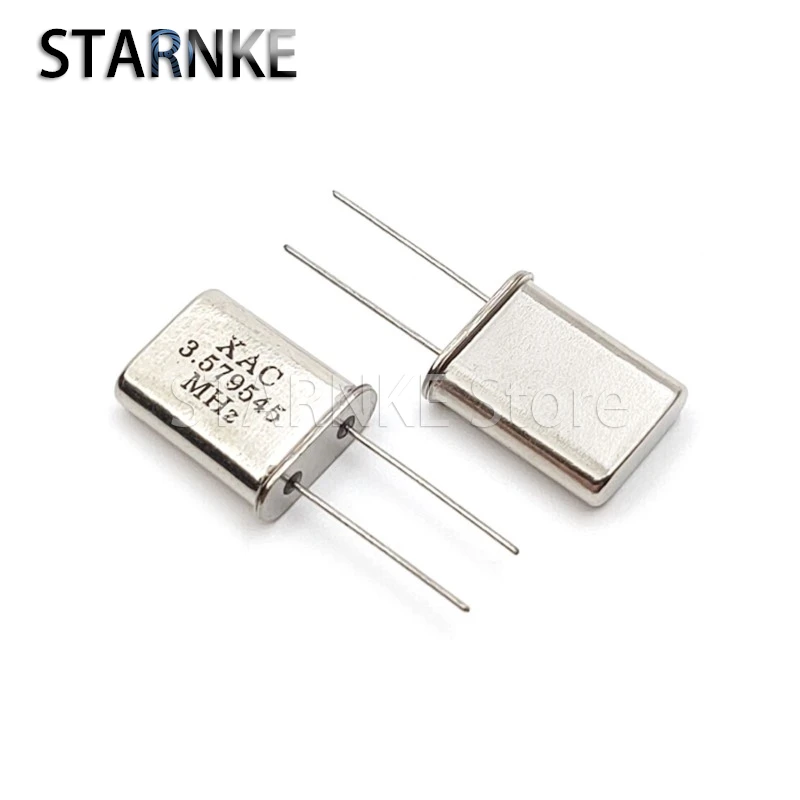 20PCS-HC-49U-In-Line-Quartz-Crystal-3-579545MHZ-3-579MHZ-Passive ...