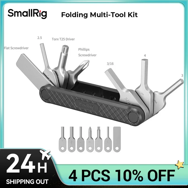 SmallRig-Folding-Multi-Tool-Kit-Black-Pocket-Sized-Folding-Multi-Tool ...