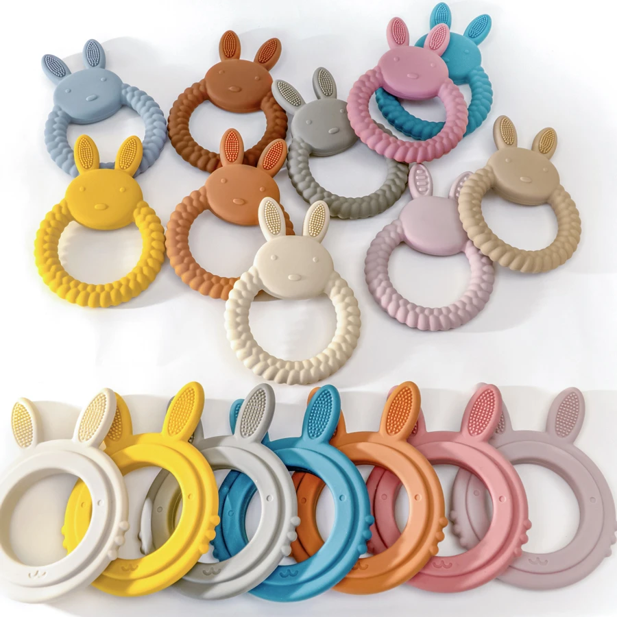 New Soft Silicone Kids Baby Teether Toys Products Creative Cartoon ...