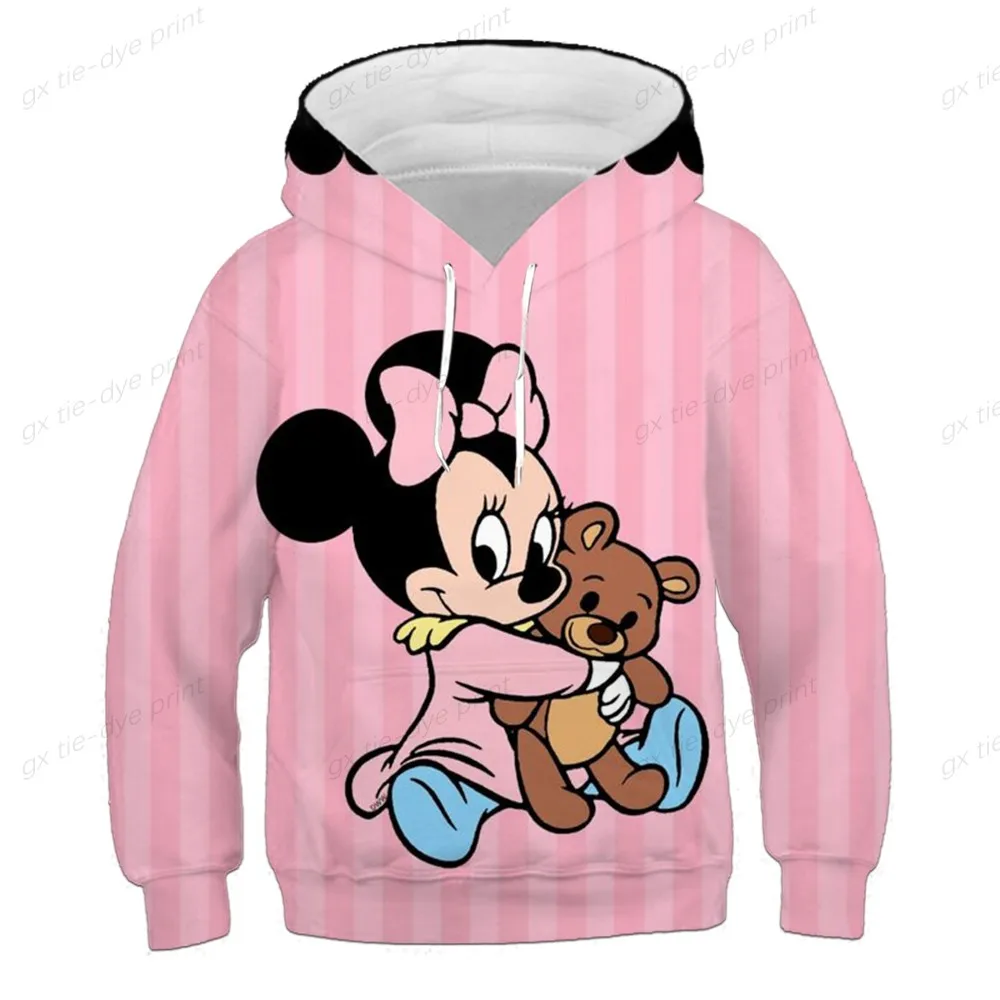 Disney Mickey Mouse Jumper Women Kawaii Casual Harajuku Top Printed ...