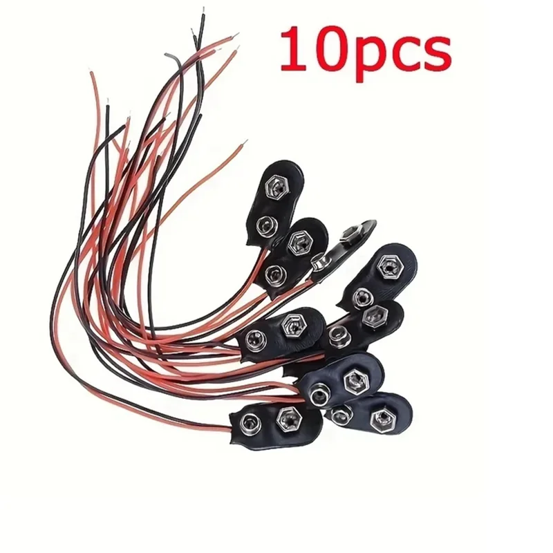 9V Battery Clip Connectors – All Things Tech Store