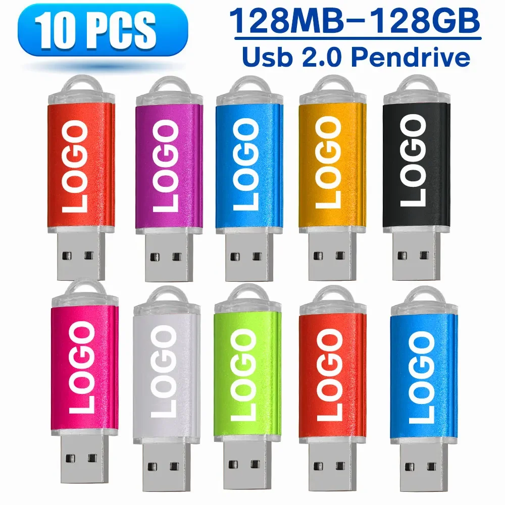 100-Capacity-10pcs-Metal-USB-Flash-Drive-Super-Tiny-Pen-Drive-4GB-8GB ...