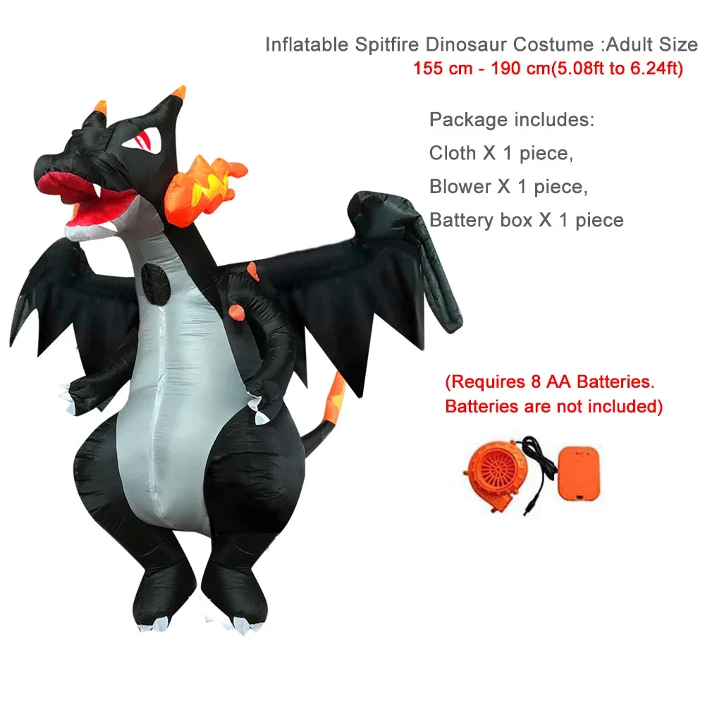 Trajes-infl-veis-de-dinossauro-para-adultos-Halloween-Dragon-Blow-Up ...