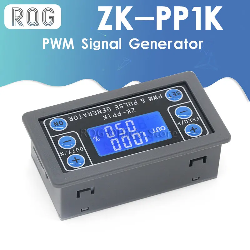 ZK PP1K Dual Mode LCD PWM Signal Generator 1 Channel 1Hz 150KHz PWM ...
