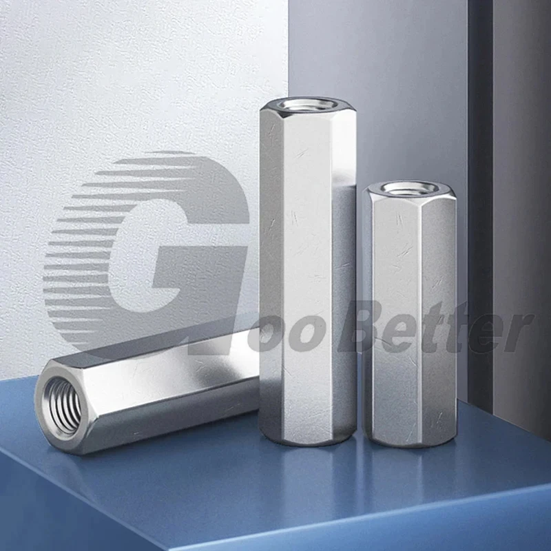 304-Stainless-Steel-A2-Hex-Standoff-Spacer-Long-Rod-Coupling-Hex-Nut ...