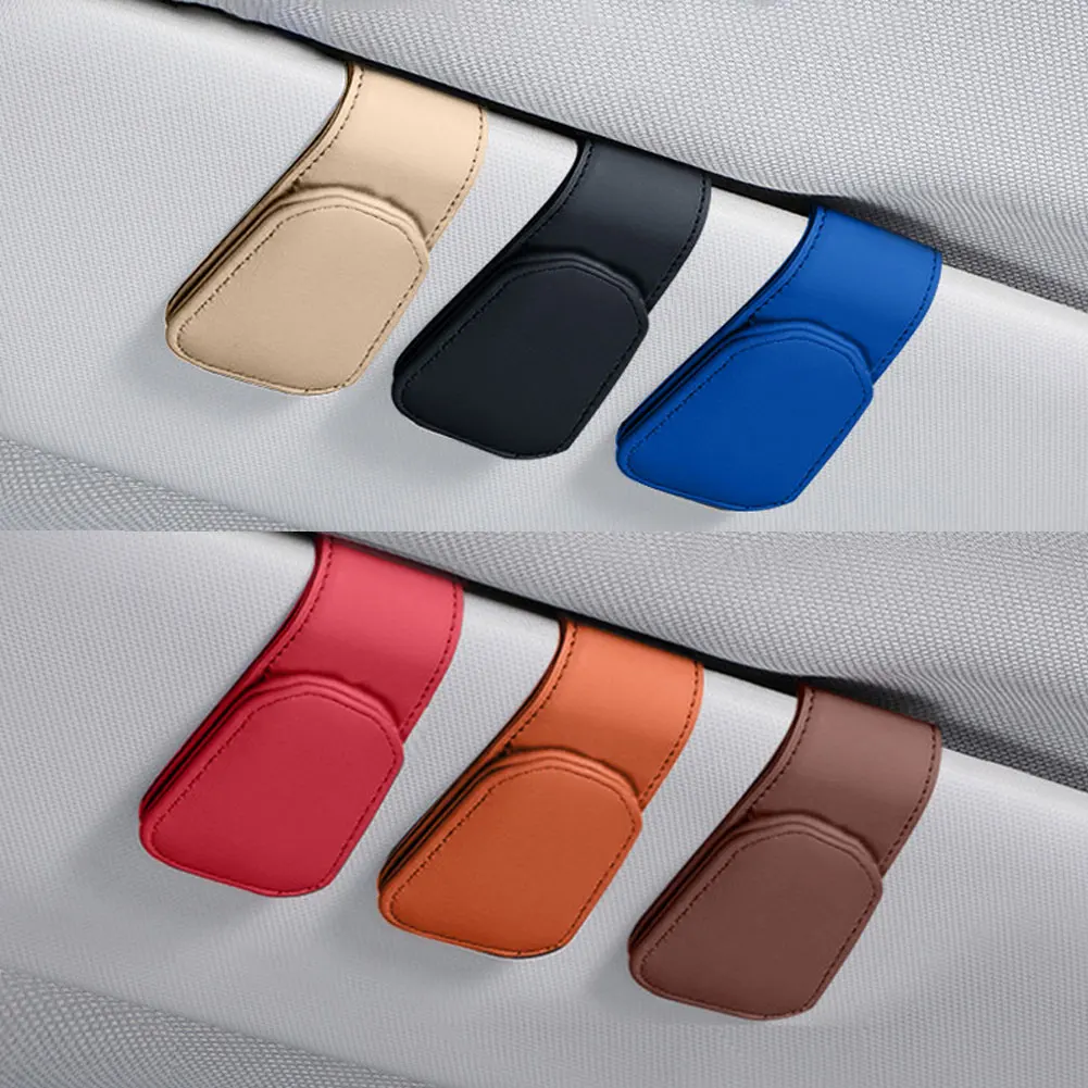 Glasses-Holder-Clip-for-Car-Auto-Sun-Visor-Eyeglass-Universal-Eyeglass ...