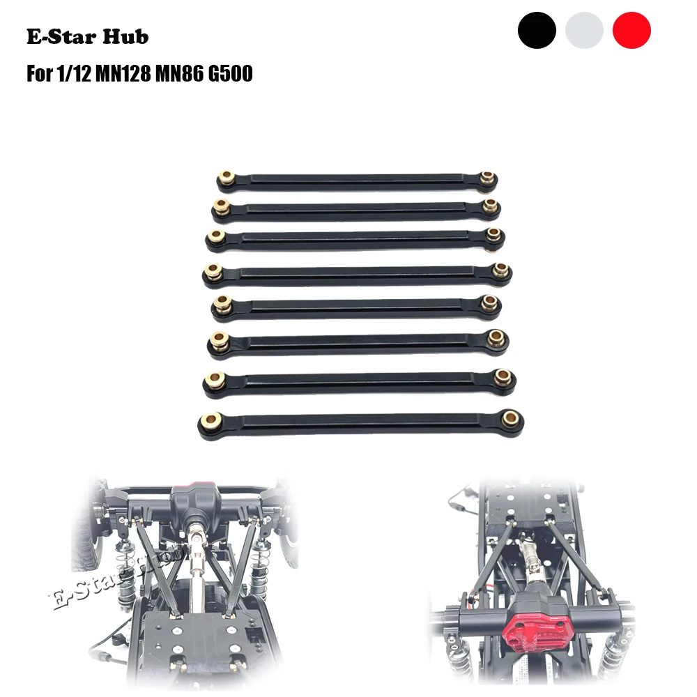 Chassis Fixing Pull Rod for 1/12 MN128 MN86 G500 Metal Upgrade Parts Rc ...