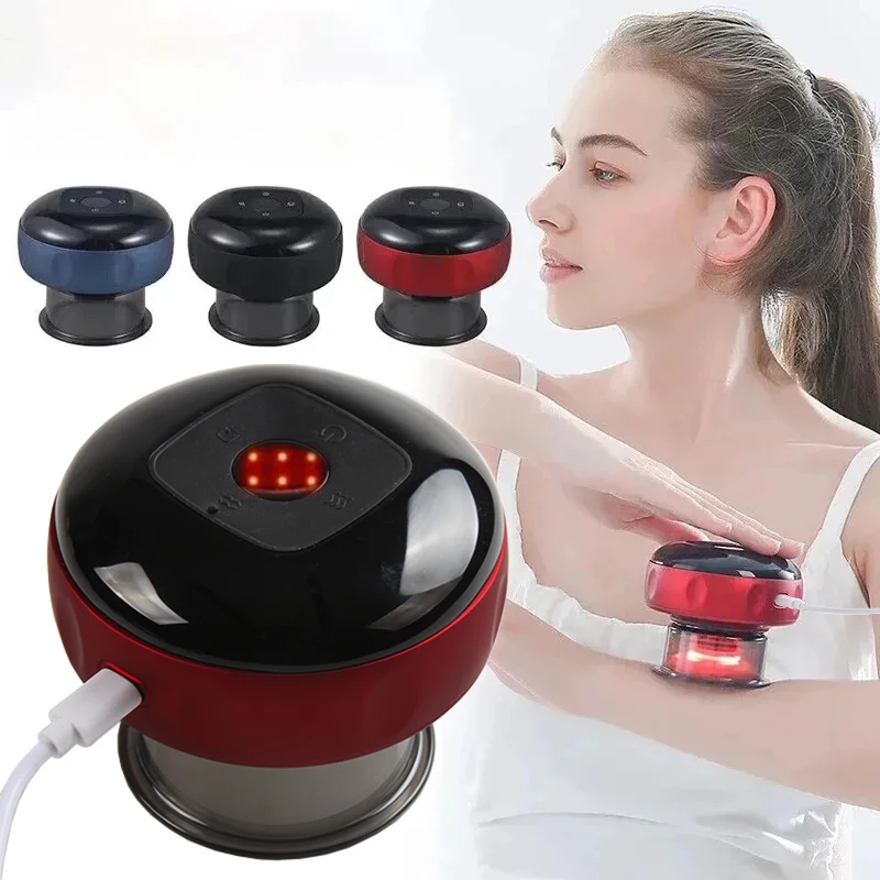 Intelligent vacuum cupping massager - Heating and body gua sha back ...