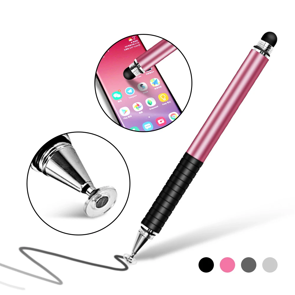 Universal-2-in-1-Touch-Screen-Pen-For-Phone-Capacitive-Tablet-Stylus ...