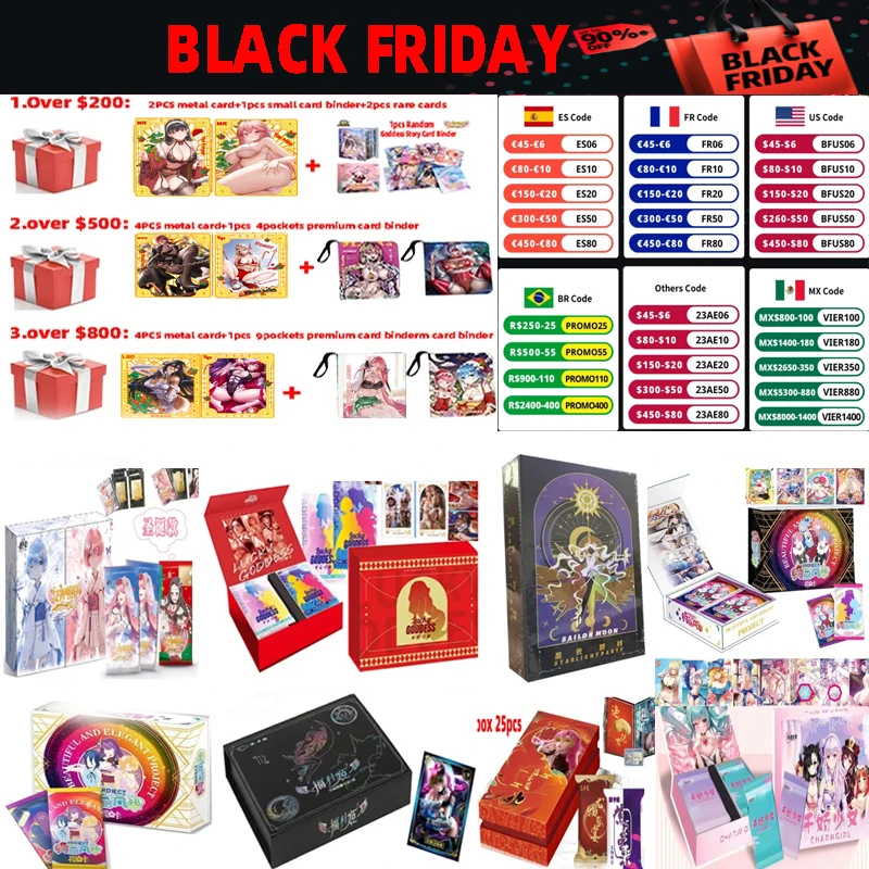 2023-New-Goddess-Story-Lucky-Goddess-Cards-Sexy-Girl-Swimsuit-Bikini-Feast-Booster-Box-Doujin ...