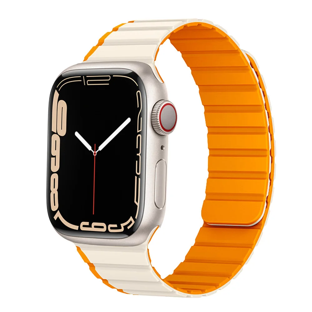 Silicone-Fashionable-Sports-Watch-Bands-Strap-For-Apple-Watch-Series-9 ...