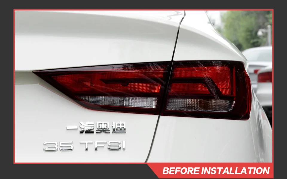 Audi A3 Tail Lights 2013-2019 A3 Led Tail Lamp Light Led Drl Dynamic ...