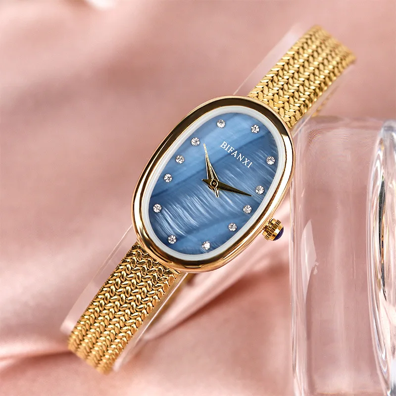 Women-Quartz-Watch-Luxury-Oval-Tonneau-Shaped-Diamond-Clock-Vintage ...