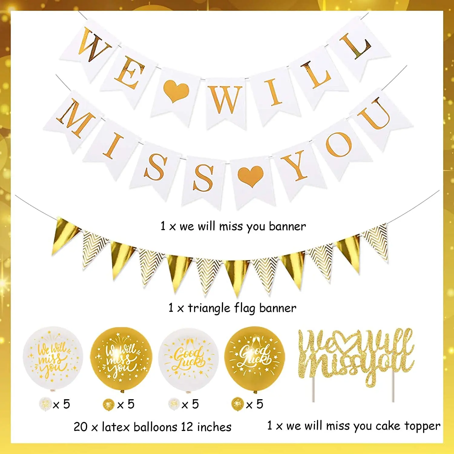 Well Miss You Banner