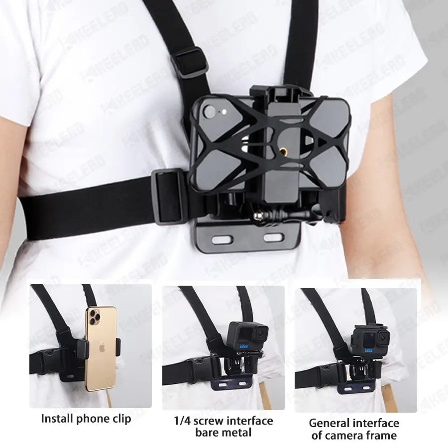 Chest-Strap-for-GoPro-Hero-Camera-Mount-Belt-Phone-Holder-for ...