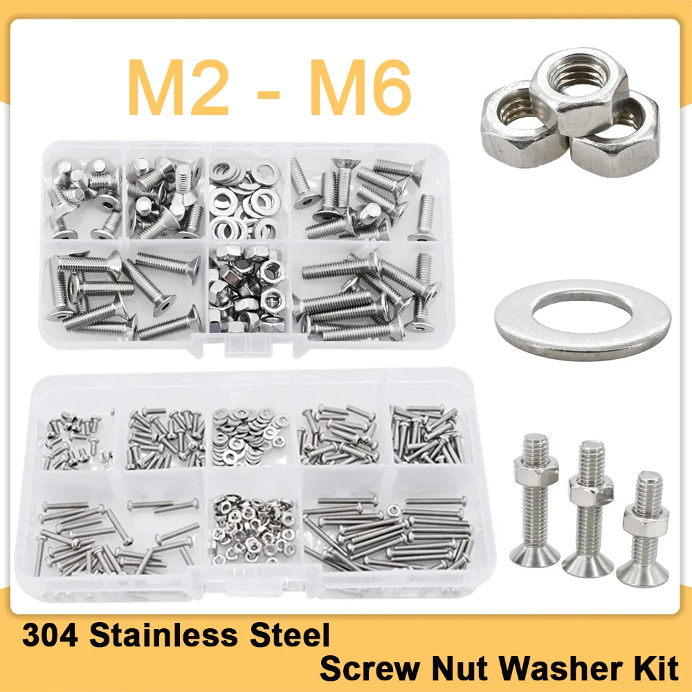 Perno-avellanado-hexagonal-de-acero-inoxidable-Kit-espaciador-de ...