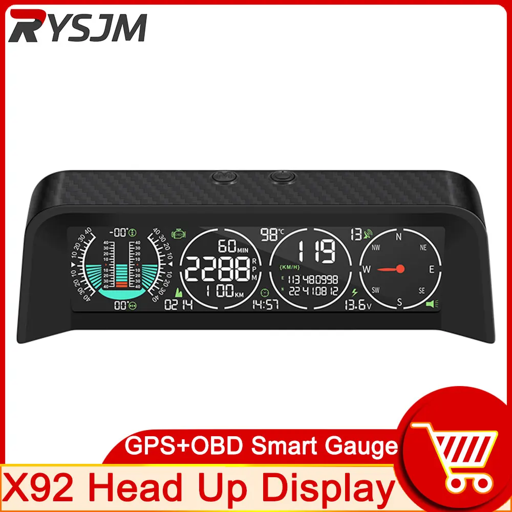 AD-Car-Head-Up-Display-Smart-GPS-OBD-HUD-Off-road-Intelligent-Level ...