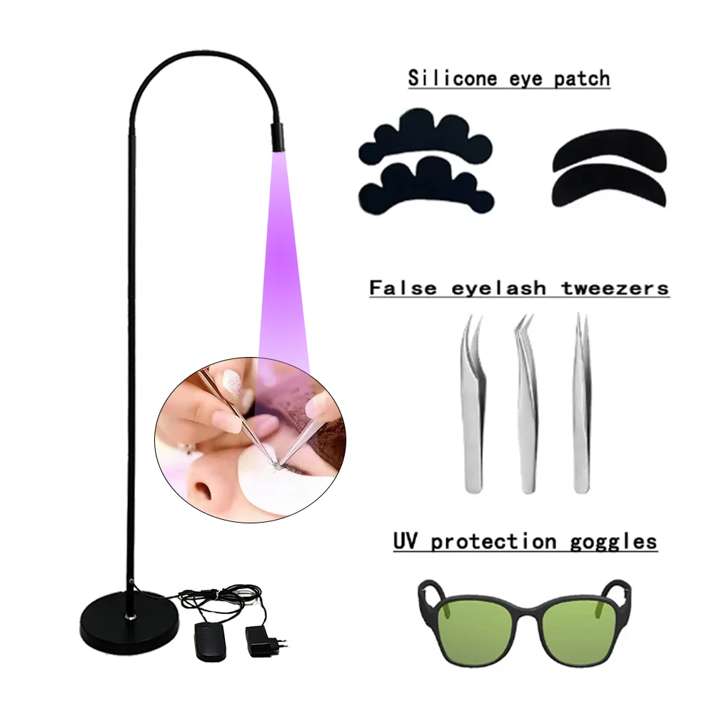 High-power-5W-ultraviolet-LED-UV-glue-curing-light-beauty-eyelash ...